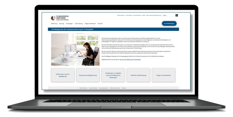 Anleitungen - SV-Meldeportal